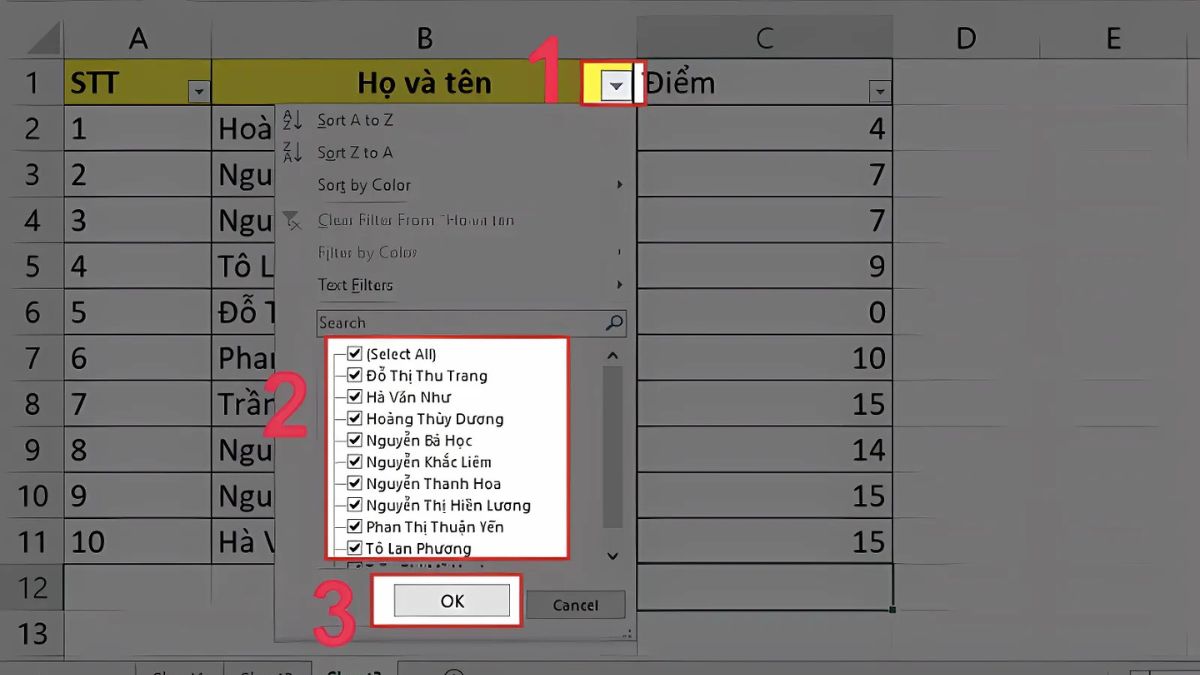 Hướng dẫn 6 cách tính tổng hàng dọc trong Excel nhanh chóng